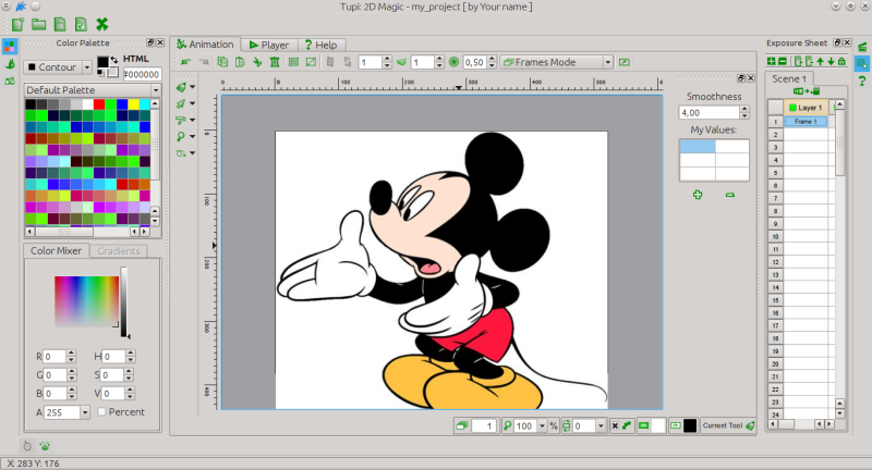 Tupi 2D Magic – tworzymy animacje - LinuxPortal.pl